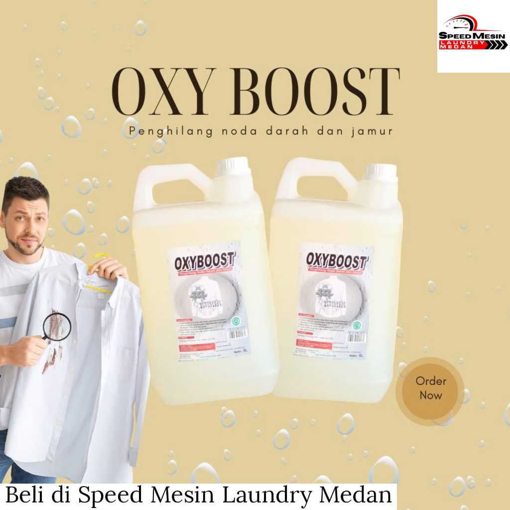 Jual Oxyboost Oxy Boost Pembersih Penghilang Noda Berat Darah Jamur Luntur Ukuran 5 Liter ...