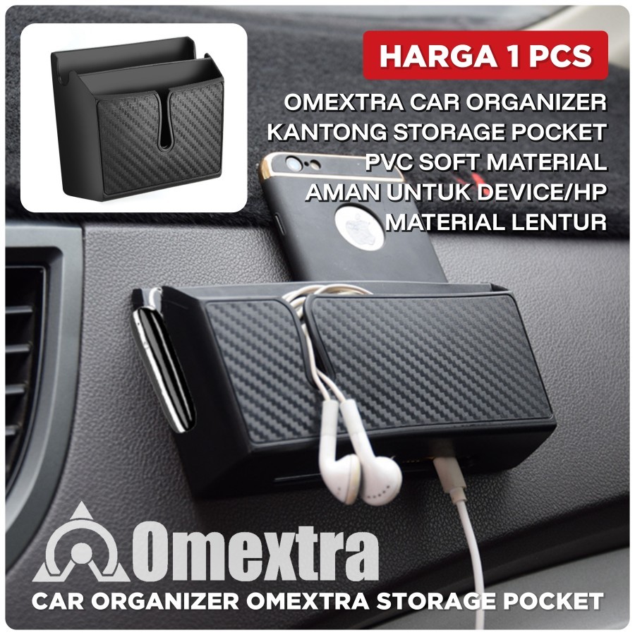 Jual Case Organizer Phone Holder Mobil Gantungan Kabel Hp Storage Box ...
