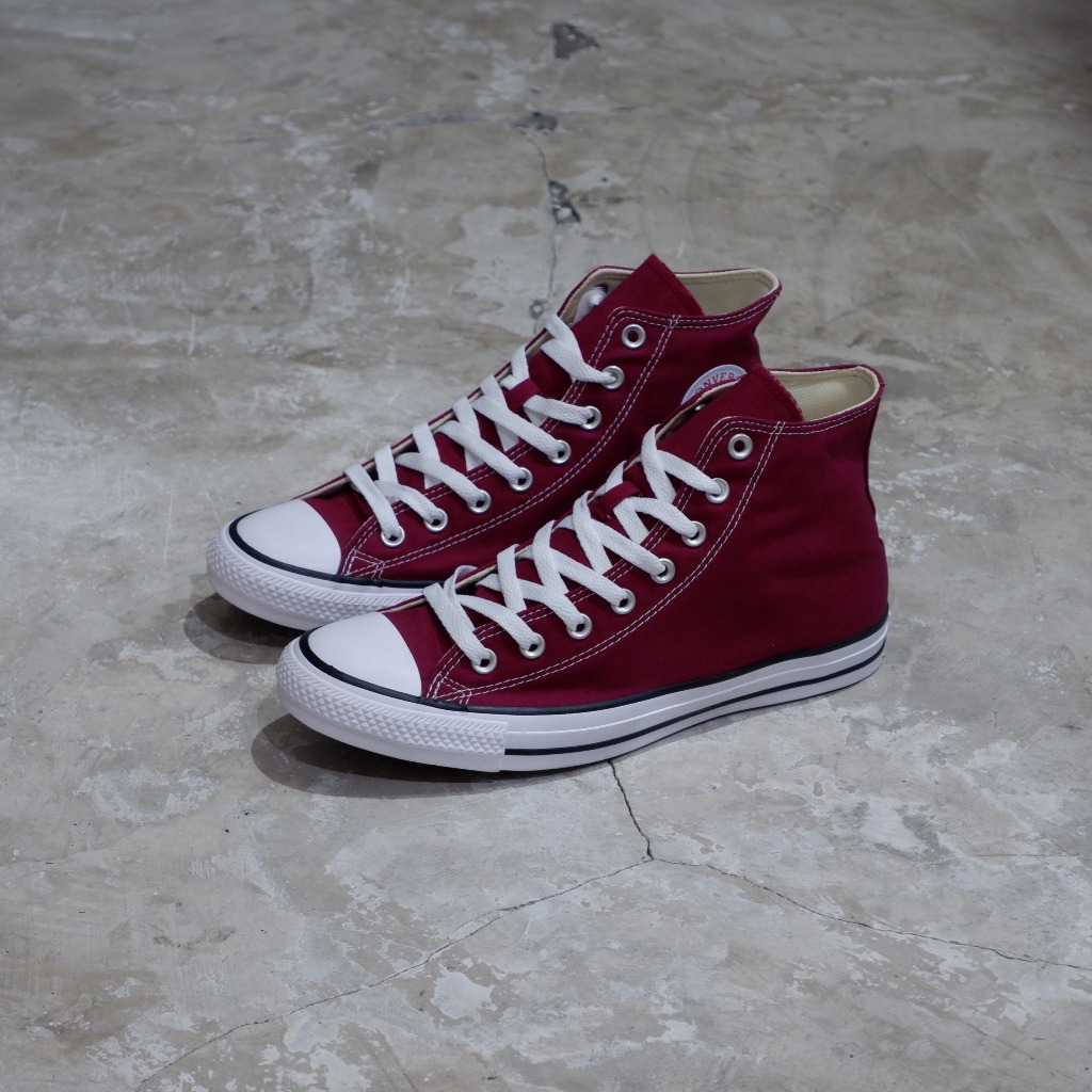 Jual CONVERSE CHUCK TAYLOR ALL STAR HI CANVAS MAROON | Shopee Indonesia