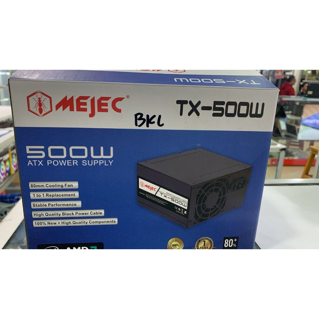 Jual Mejec TX-500W Power Supply ATX | Shopee Indonesia