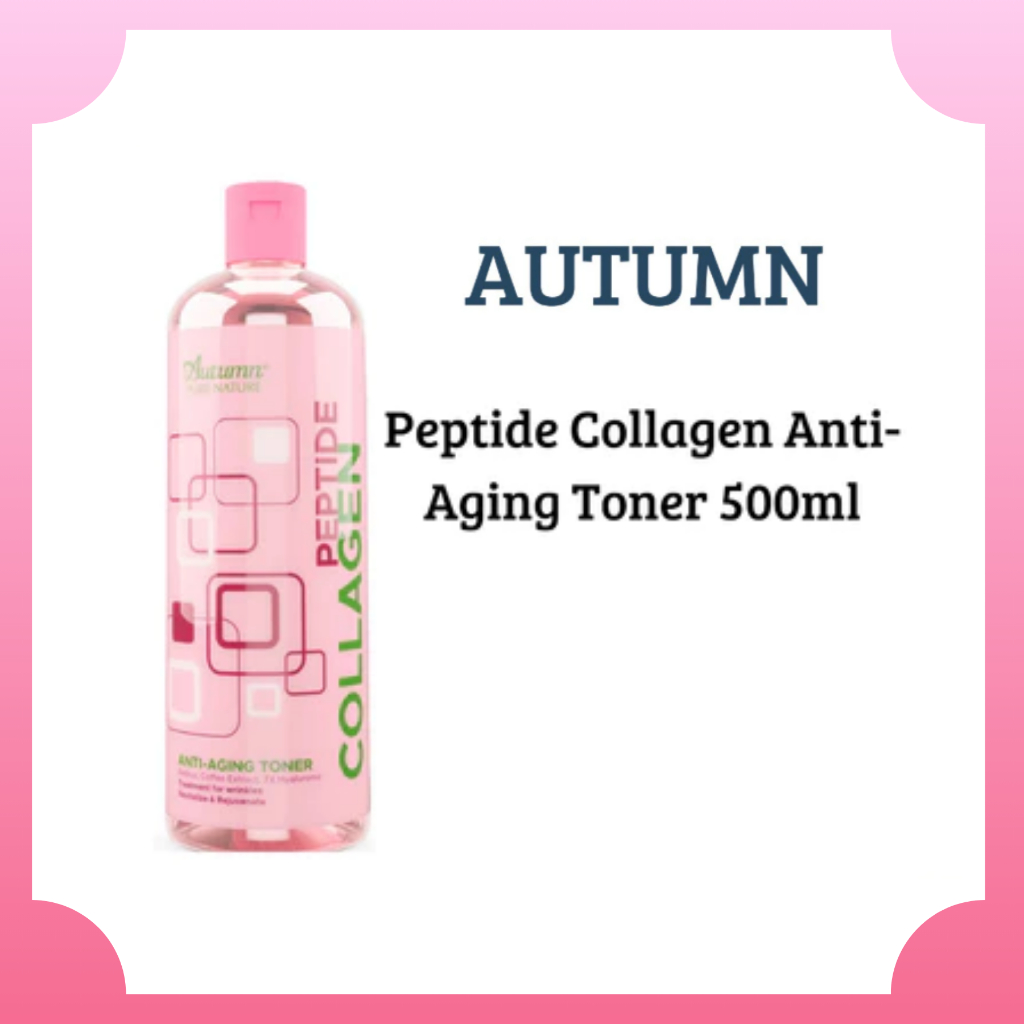 Jual Autumn Peptide Collagen Anti-Aging Toner 500ml/Toner Wajah ...