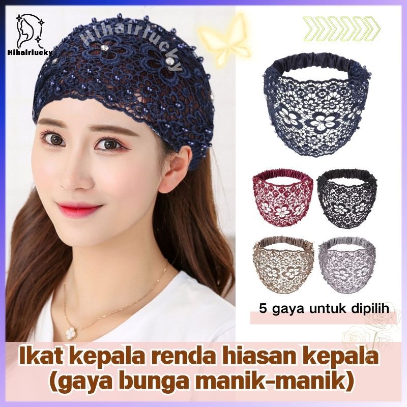 Jual HIL-0050 Hiasan kepala renca ikat kepala(gaya kelasatas)Ikat ...