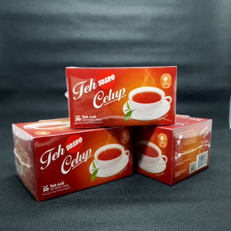 Jual Teh cap sosro celup isi 30 kantong | Shopee Indonesia