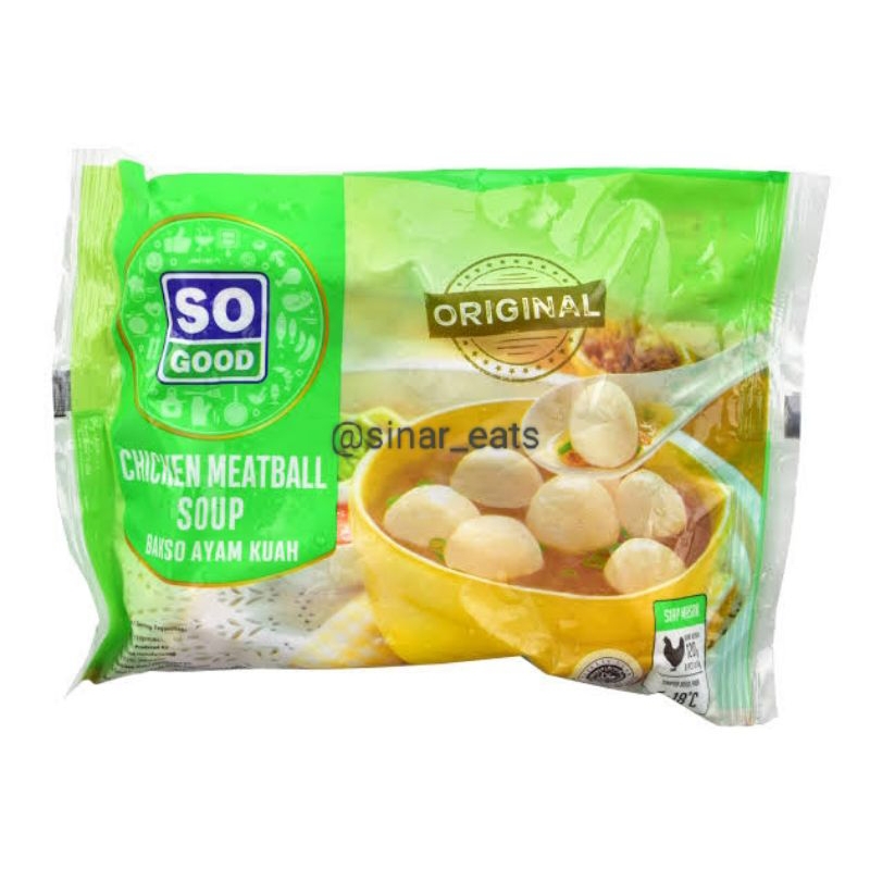 Jual SO Good Chicken Meatball Soup Bakso Ayam Kuah | Shopee Indonesia