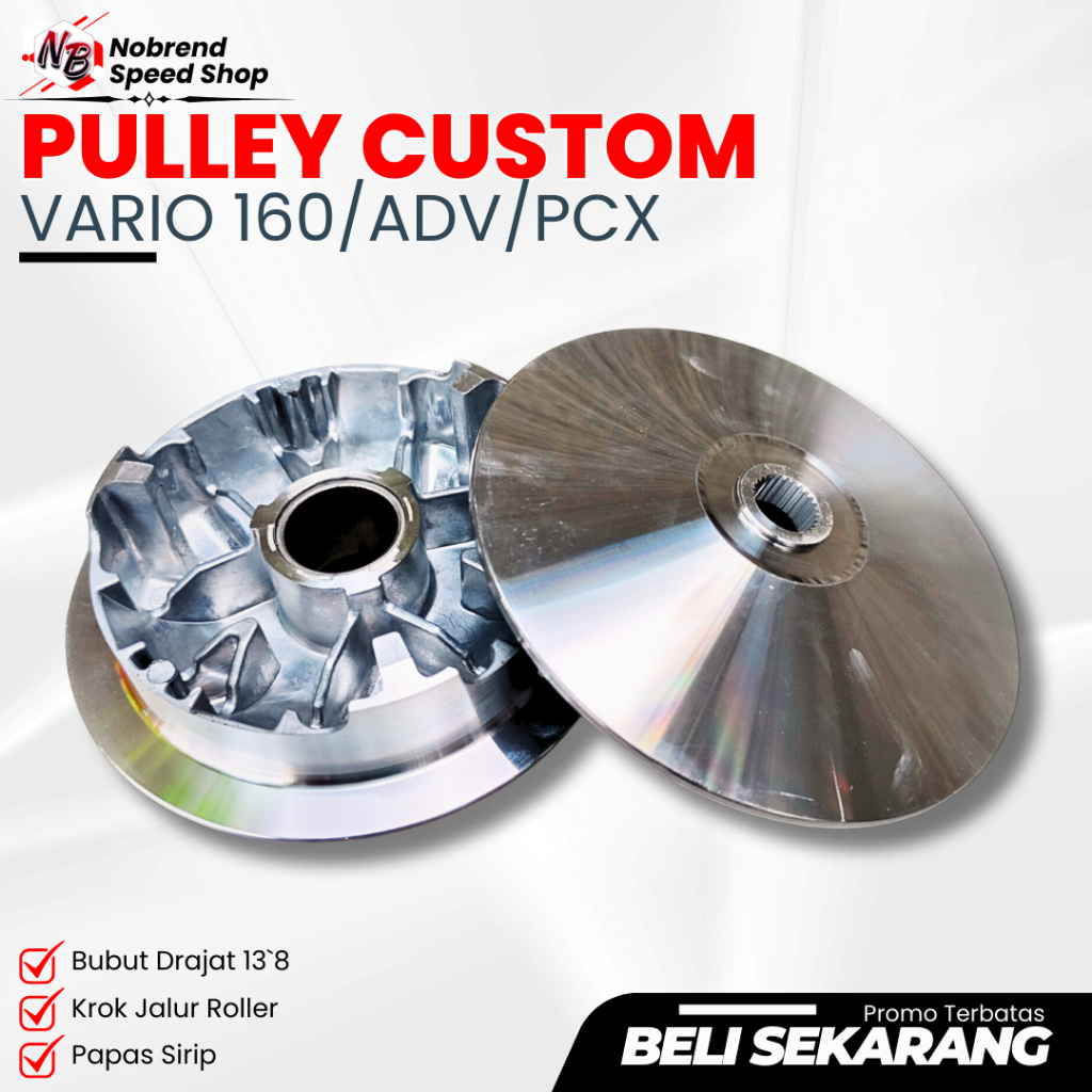 Jual PAKET PULEY CUSTOM VARIO 160 PCX 160 PCX 160 ADV 150 PULLEY BUBUT ...