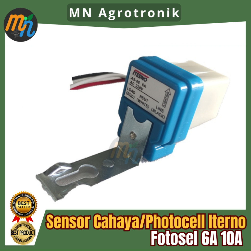 Jual PHOTOCELL SENSOR CAHAYA OTOMATIS PHOTOSWITCH SAKLAR LAMPU OTOMATIS ...