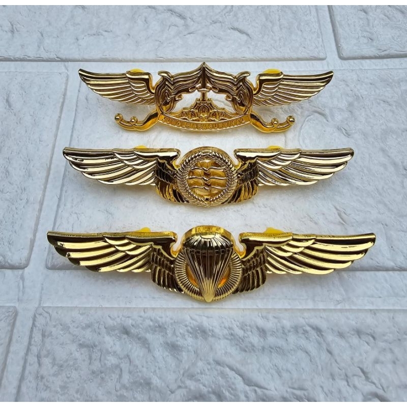 Jual Brevet TNI AU, Set Brevet Taruna AAU | Shopee Indonesia