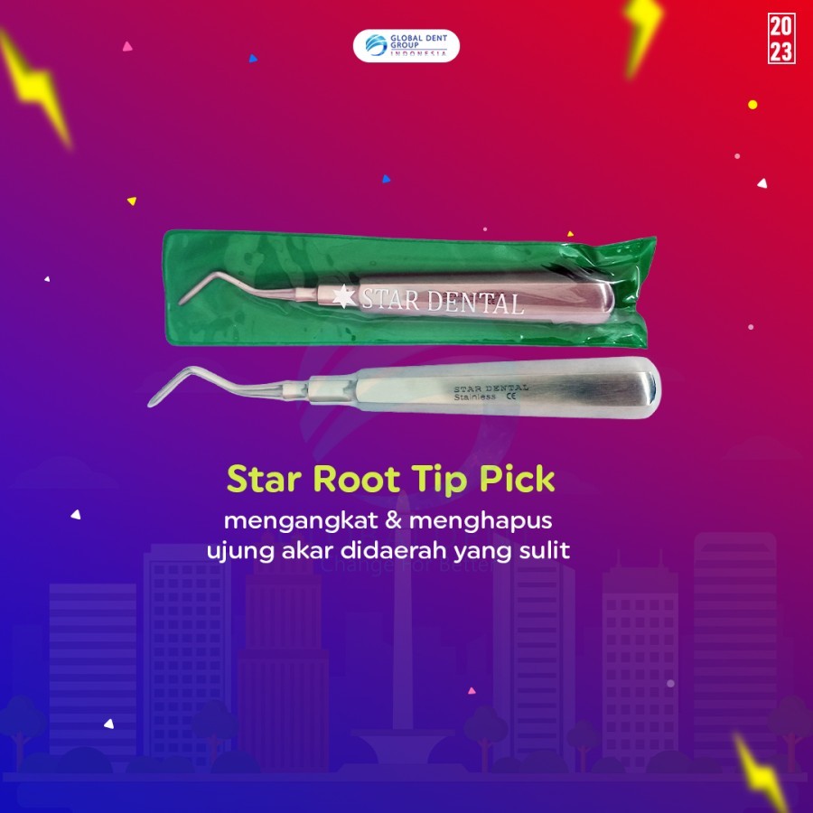 Jual Star root tip pick ( left. C-0364, French steel ) | Shopee Indonesia
