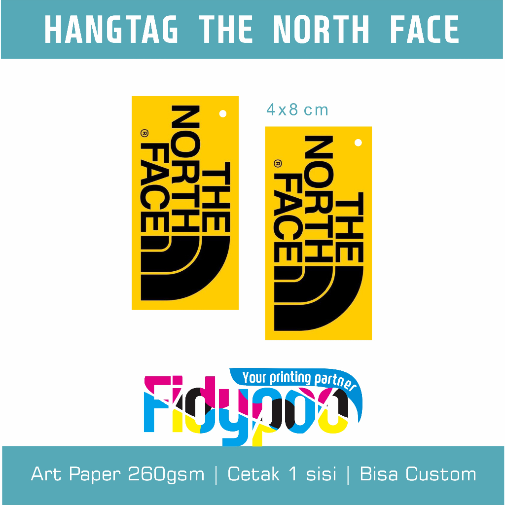 Jual Hangtag The North Face // Hangtag label // Label TNF | Shopee ...
