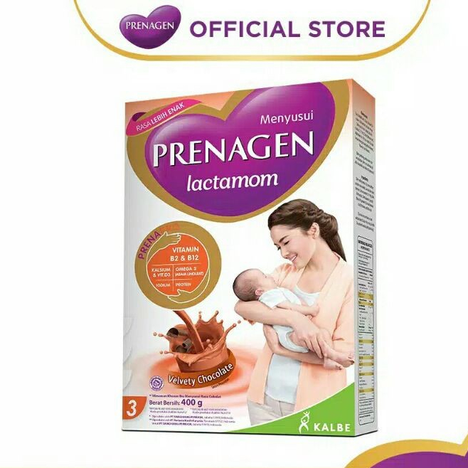 Jual Prenagen Lactamom 360g - Velvety Chocolate - Susu Masa Menyusui | Shopee Indonesia