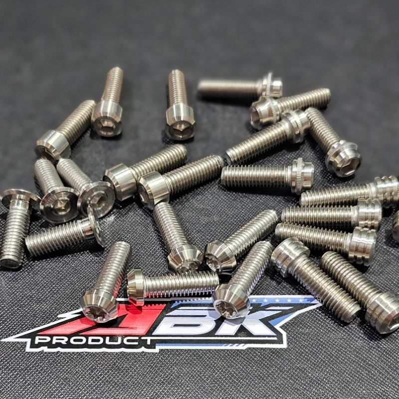 Jual Baut L M6 / baut 10 bintang baut L stainless bintang baut bubut ...