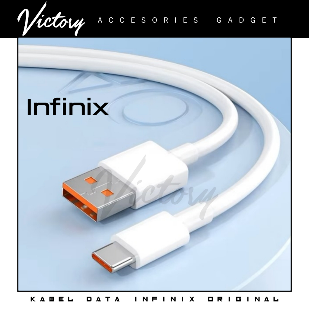 Jual VICTORY Kabel Data Infinix Fast Charging Original Micro USB Type C ...