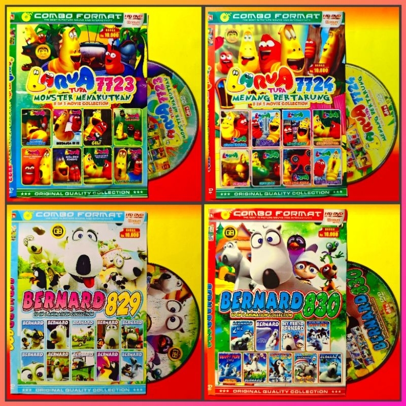 Jual Kaset Film Kartun Anak Koleksi Larva & Bernard Pilihan Terbaru (Edukasi Non Bicara ...