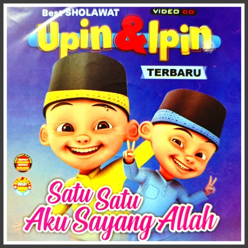 Jual Kaset VCD Musik 18 Lagu Sholawat Anak Upin & Ipin Album Pilihan Terlaris Dan Terpopuler ...