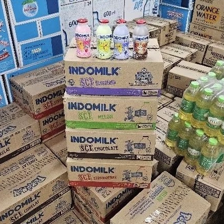 Jual ED 08.25 - CTN 24*190ML - SUSU INDOMILK BOTOL 190ML / INDOMILK PET - Livesusu | Shopee ...