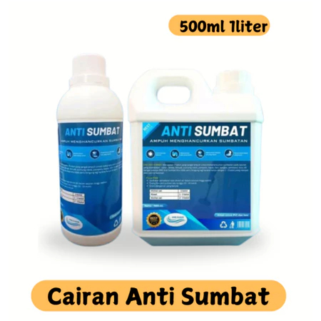 Jual Cairan Anti Sumbat Saluran Air Pipa Mampet WC Wastafel Tempat Cuci ...