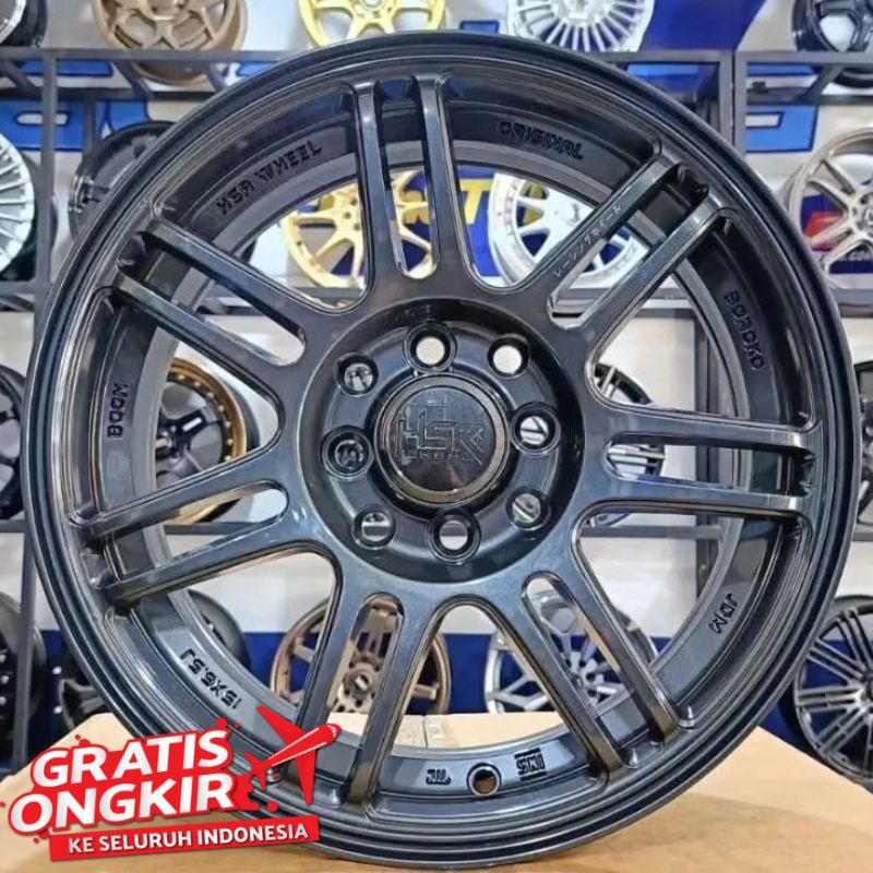 Jual Velg Mobil Racing JDM R15 Hsr Boon Untuk Avanza Livina Sirion Vios ...