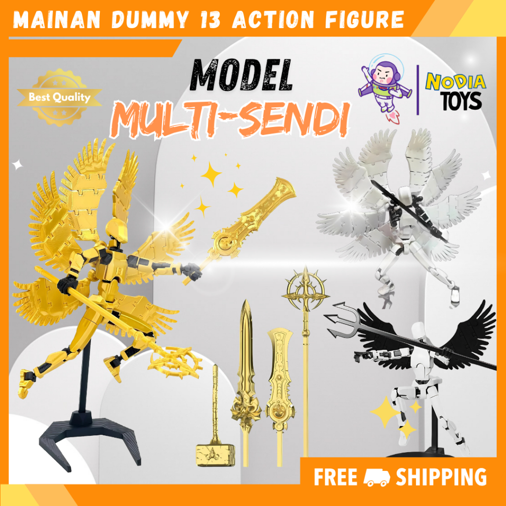 Jual Nodia Toys Mainan Dummy 13 Action Figure | Mainan Dummy Titan 13 ...