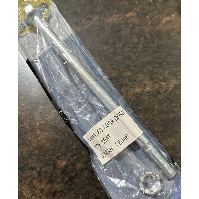 Jual TAKEHO AS RODA DEPAN MOTOR BEAT KUALITAS OEM | Shopee Indonesia
