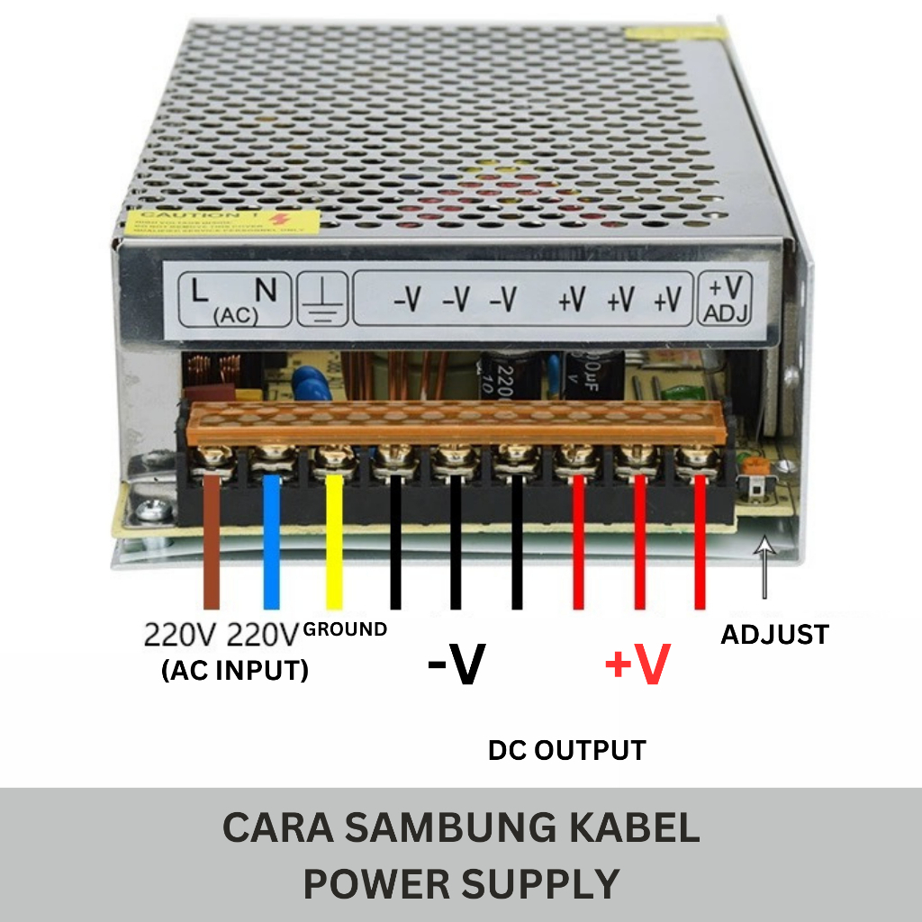Jual Adaptor Switching Trafo LED Strip 3/5/10/15 AMPERE 12V DC | Shopee ...