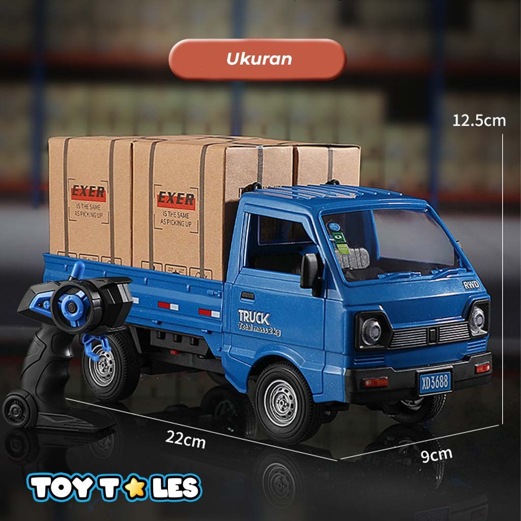 Jual [TOY TALES] 2.4G RC Spray Truk Pickup - Mobil Remote Control Efek ...