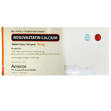 Jual Rosuvastatin Calcium Amarox 10 Mg Box 90 Tablet | Shopee Indonesia