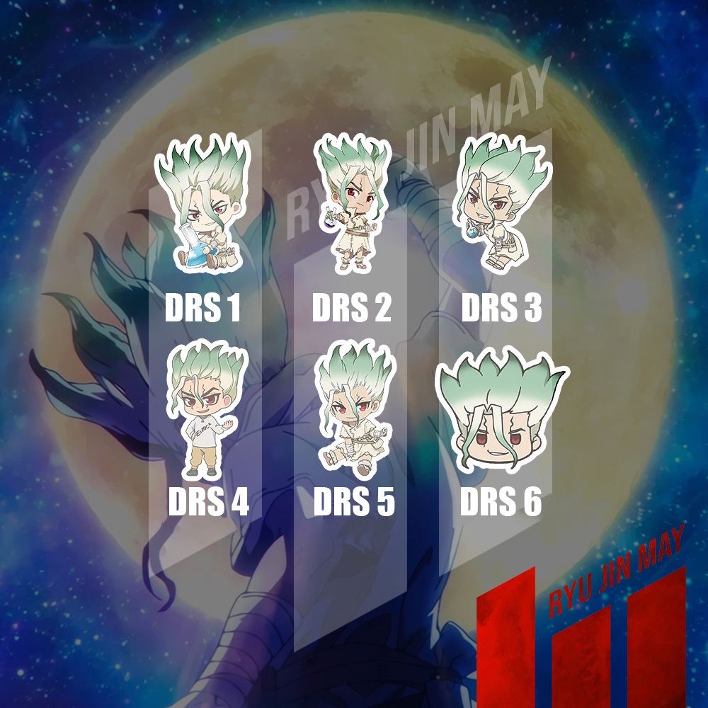 Jual Sticker Anime - Dr. Stone | Shopee Indonesia