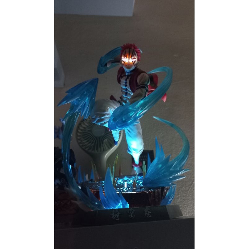 Jual Figure Akaza demon slayer LED recast | Shopee Indonesia