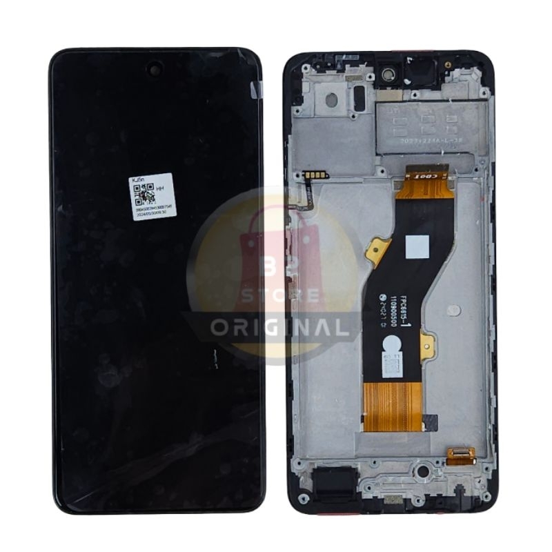 Jual LCD TOUCHSCREEN FOR TECNO SPARK 20 NFC KJ5 - KJ5N ORIGINAL FULLSET + FRAME LCD | Shopee ...