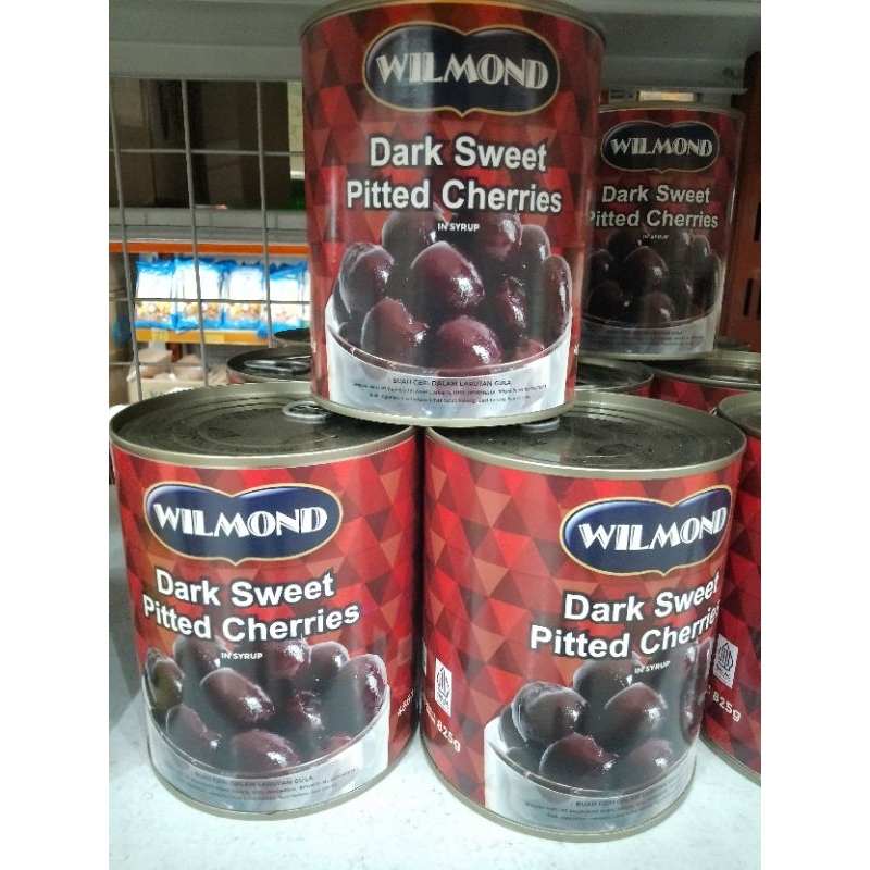 Jual FRUTANEIRA Dark Sweet Cherries 425gr/ Ceri Hitam Tangkai / Dark ...