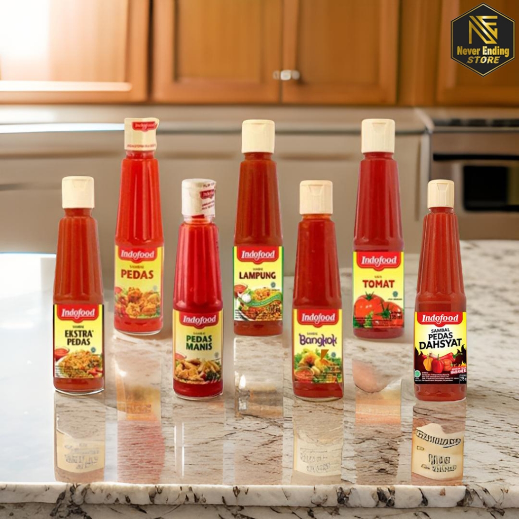 Jual Saos Sambal Indofood All Variant Botol 135ml | Shopee Indonesia