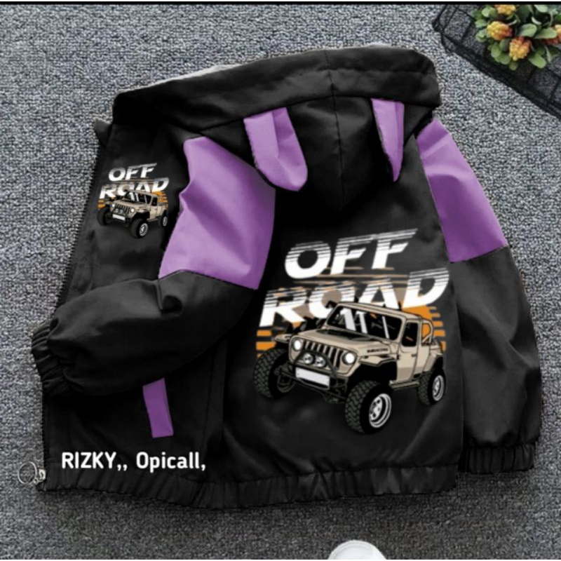 Jual JAKET ANAK PERASI GAMBAR OFF ROAD | Shopee Indonesia