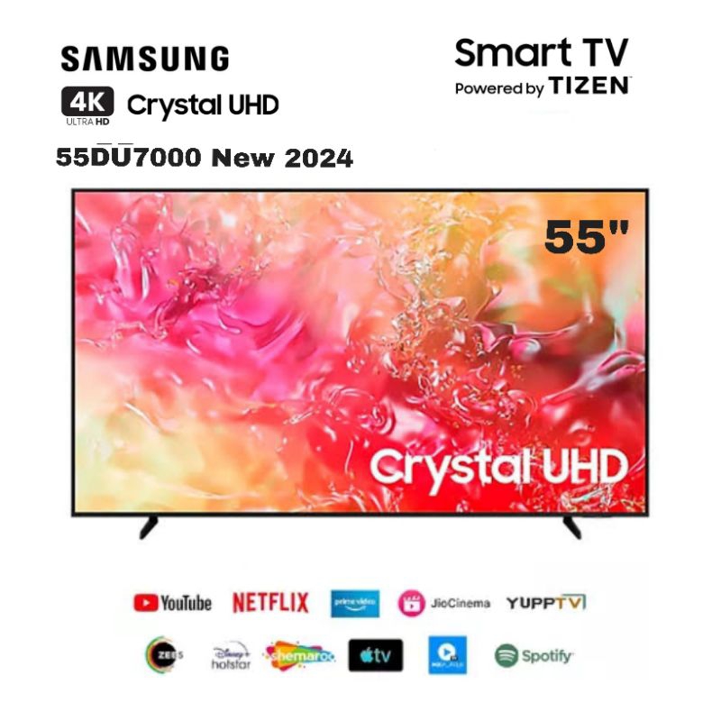 Jual SAMSUNG Crystal 4K UHD 55DU7000 - Smart TV TizenOS Airplay HDR10 ...