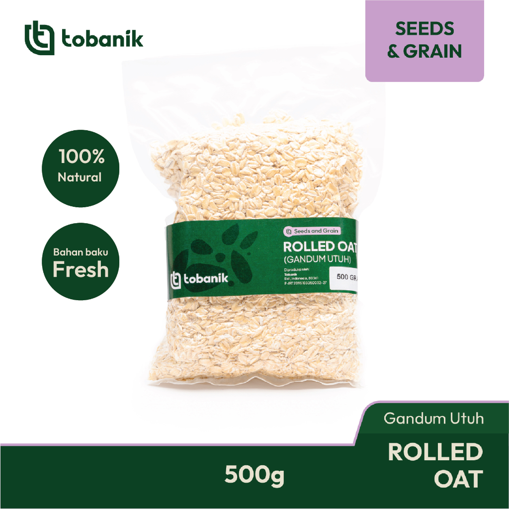 Jual Rolled Oat Gandum 500 Gram | Shopee Indonesia