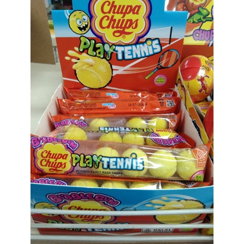 Jual chupa chups play tenis 20 gram | Shopee Indonesia