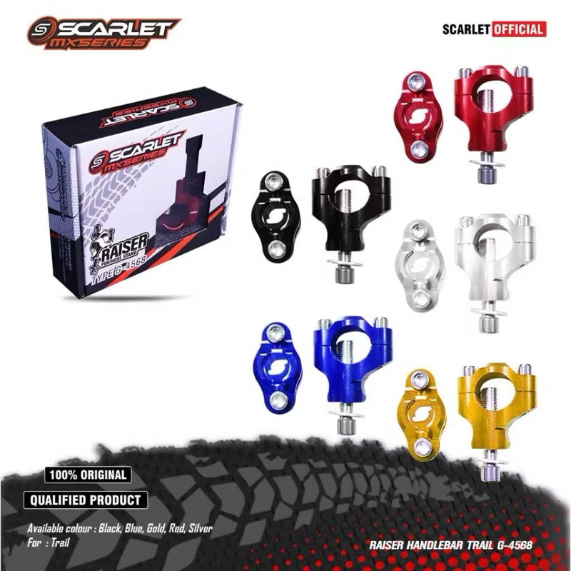 Jual Raiser Stang Fatbar Scarlet Raiser Stang Fatbar Scarlet KLX CRF ...