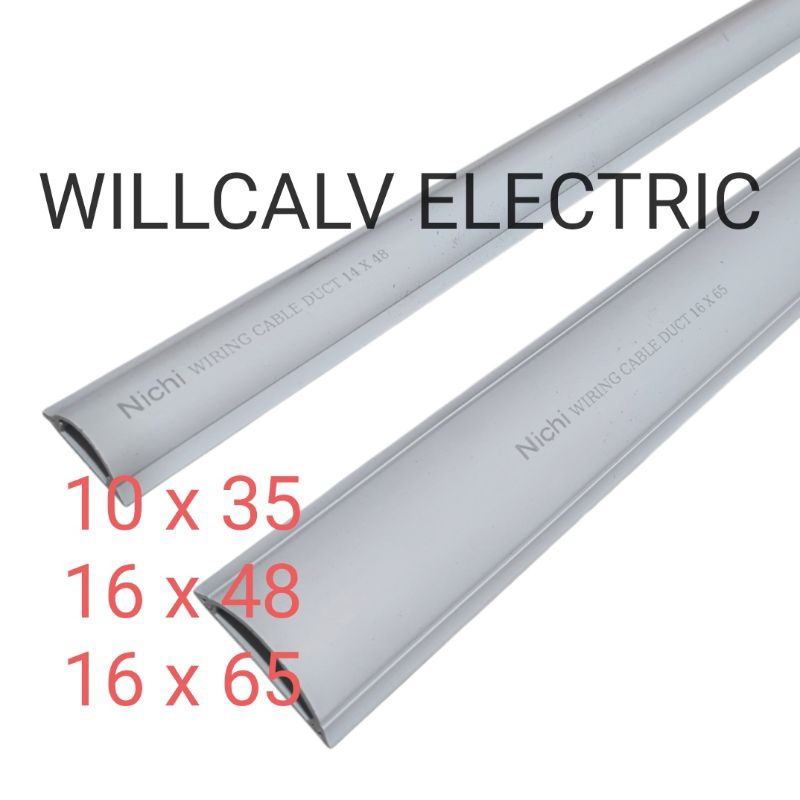 Jual Nichi Wiring Cable Duct Curve lantai 10x35 14x48 16x65 / kabel ...