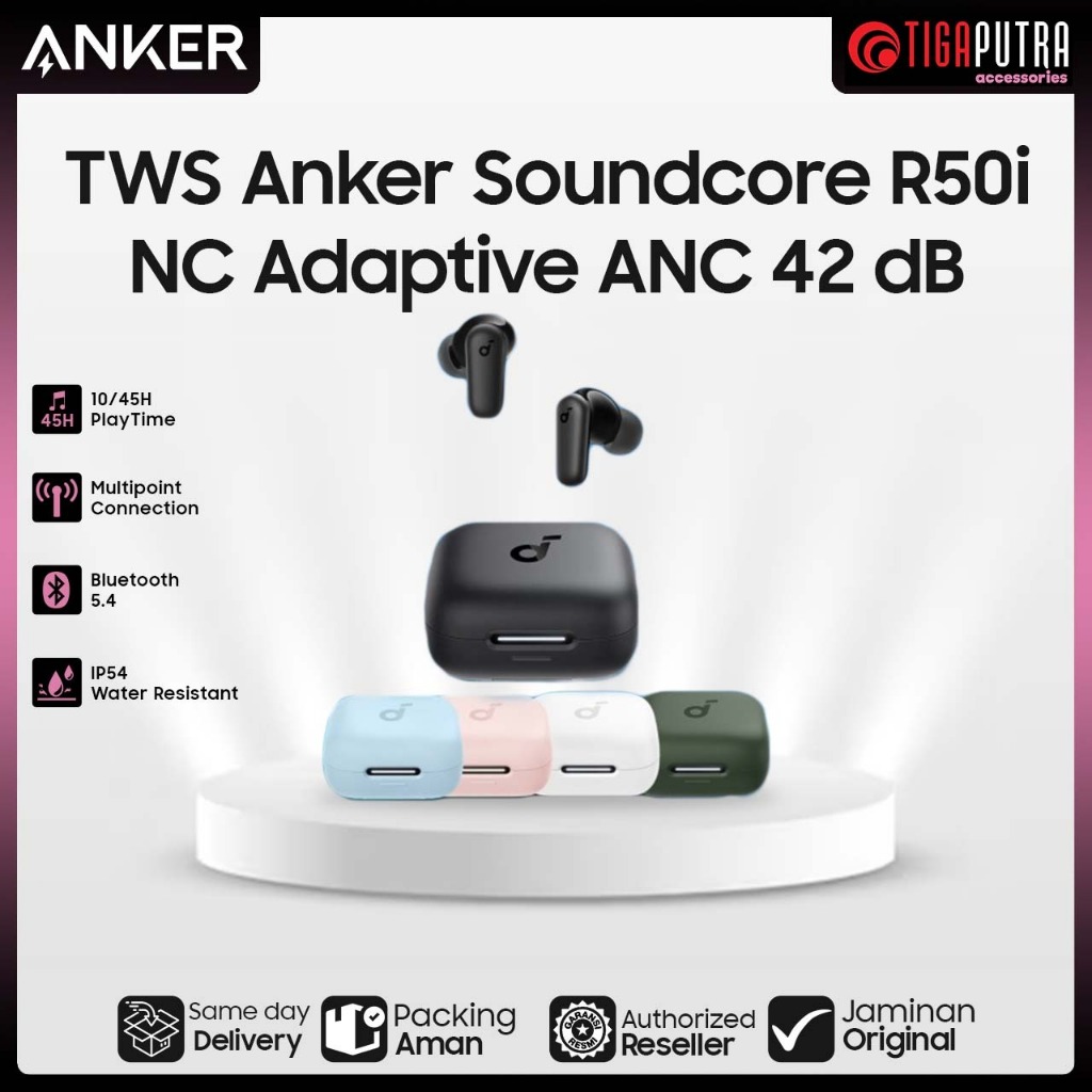 Jual Anker Soundcore R50i NC Adaptive ANC 42 dB | Shopee Indonesia