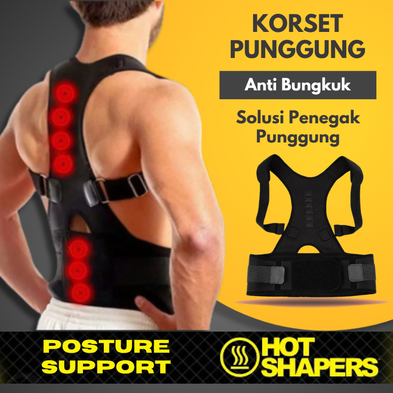 Jual Korset Penegak Punggung Bungkuk Back Posture Support Alat Bantu ...