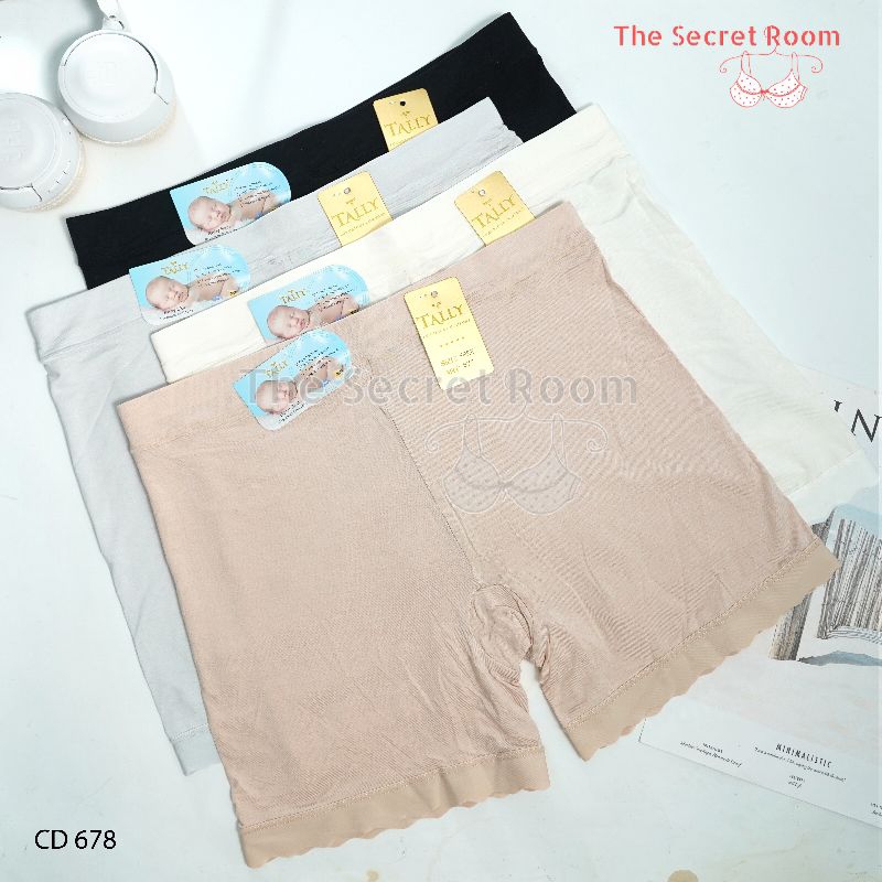 Jual TALLY CD CELANA DALAM SHORT 675 (FIT L) , 678 (FIT XL) I BAHAN BABY SKIN I FREE SIZE ...