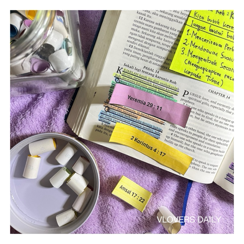 Jual BIBLE VERSE IN JAR || Jar kecil, sedang dan besar || Ayat Alkitab ...