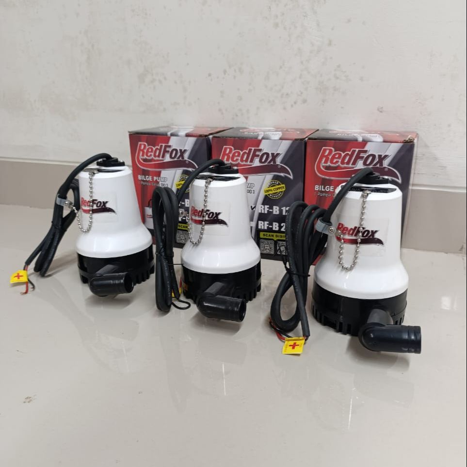 Jual MESIN Pompa Air Celup DC RedFox DC 12V pompa Aquarium Pompa Sedot ...