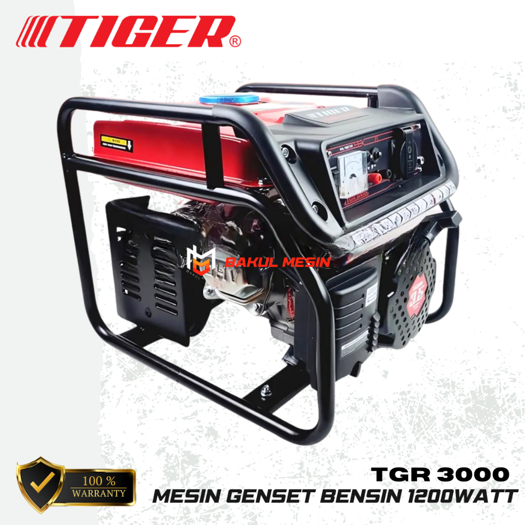 Jual Mesin genset bensin generator 1200watt TGR 3000 TIGER TGR3000 ...