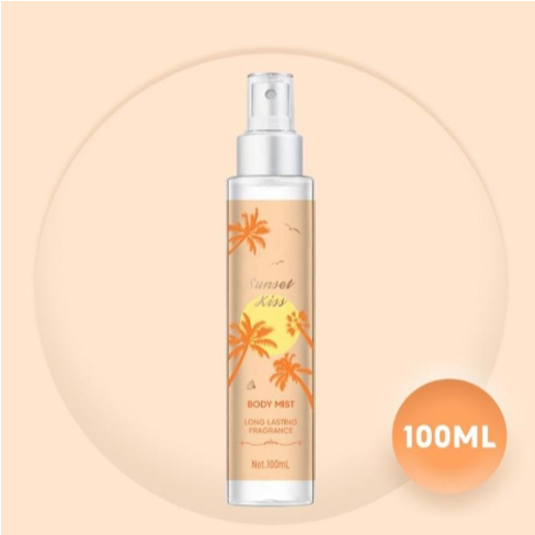 Jual MINISO Body Mist 100ml SUNSET KISS Parfum Wanita Cologne Wangi ...