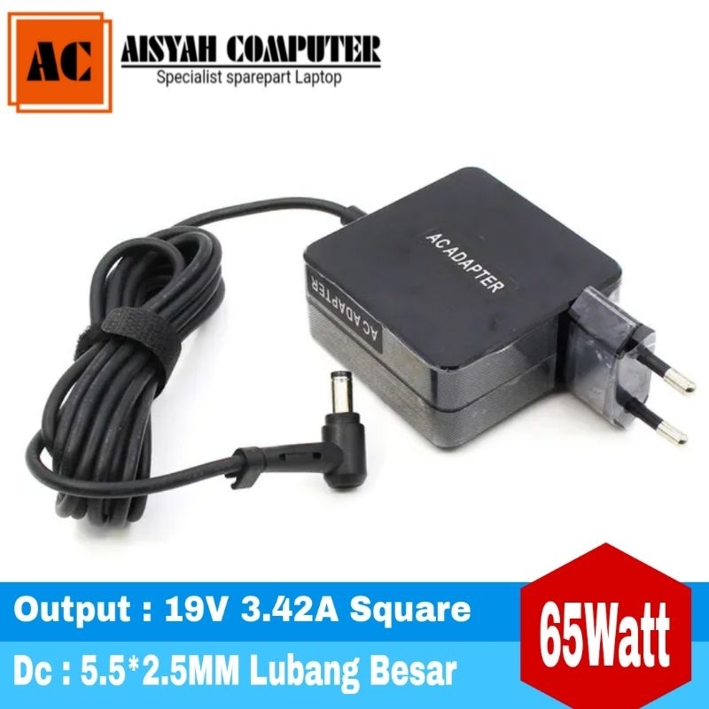 Jual Adaptor Charger Laptop original for Asus A450C X450C X450L X452E A46C K46CM - 19V 3.42A ...