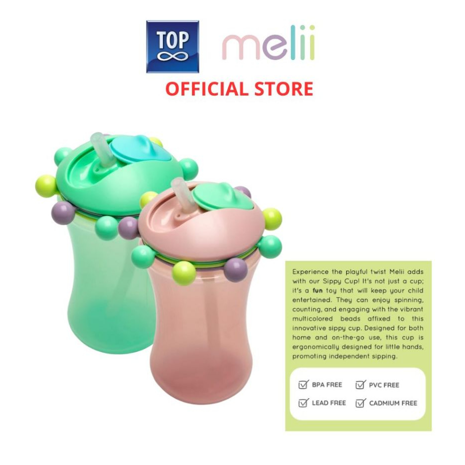 Jual Melii Baby Abacus Sippy Cup - Botol Minum Anak - Botol Minum Bayi ...