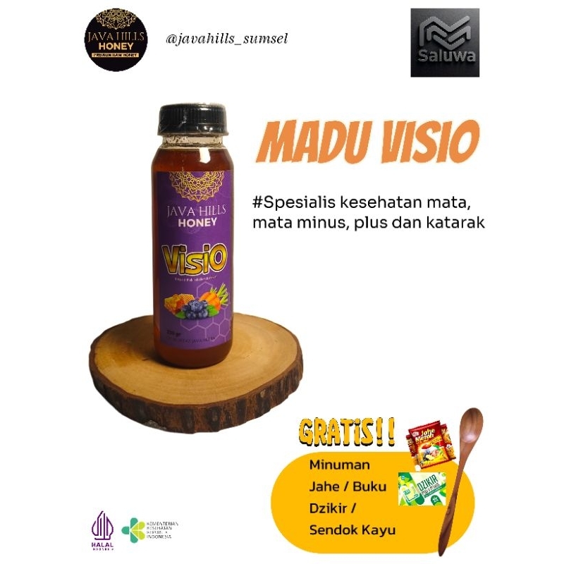 Jual Madu Visio untuk kesehatan mata java hills honey | Shopee Indonesia