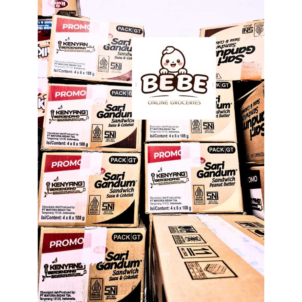 Jual SARI GANDUM COKELAT / ROMA SARI GANDUM KACANG 108GR 1 DUS ISI 24 ...