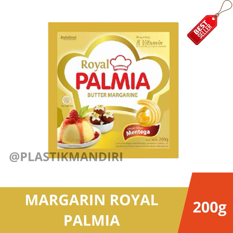 Jual Royal Palmia Butter Margarine Mentega 200g | Shopee Indonesia