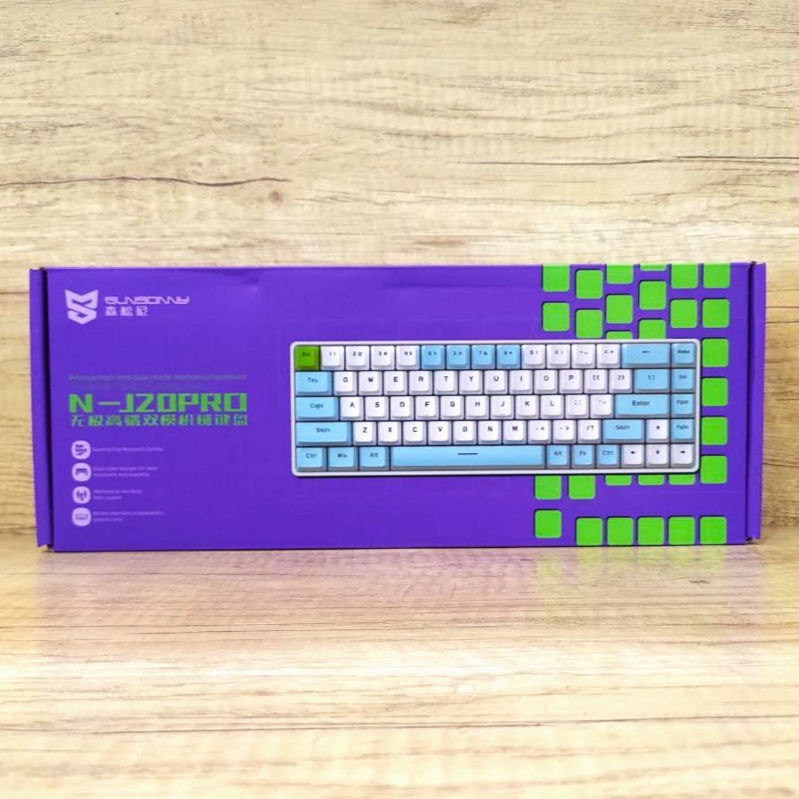 Jual Wireless mechanical gaming keyboard sunsonny N-J20PRO | Shopee ...